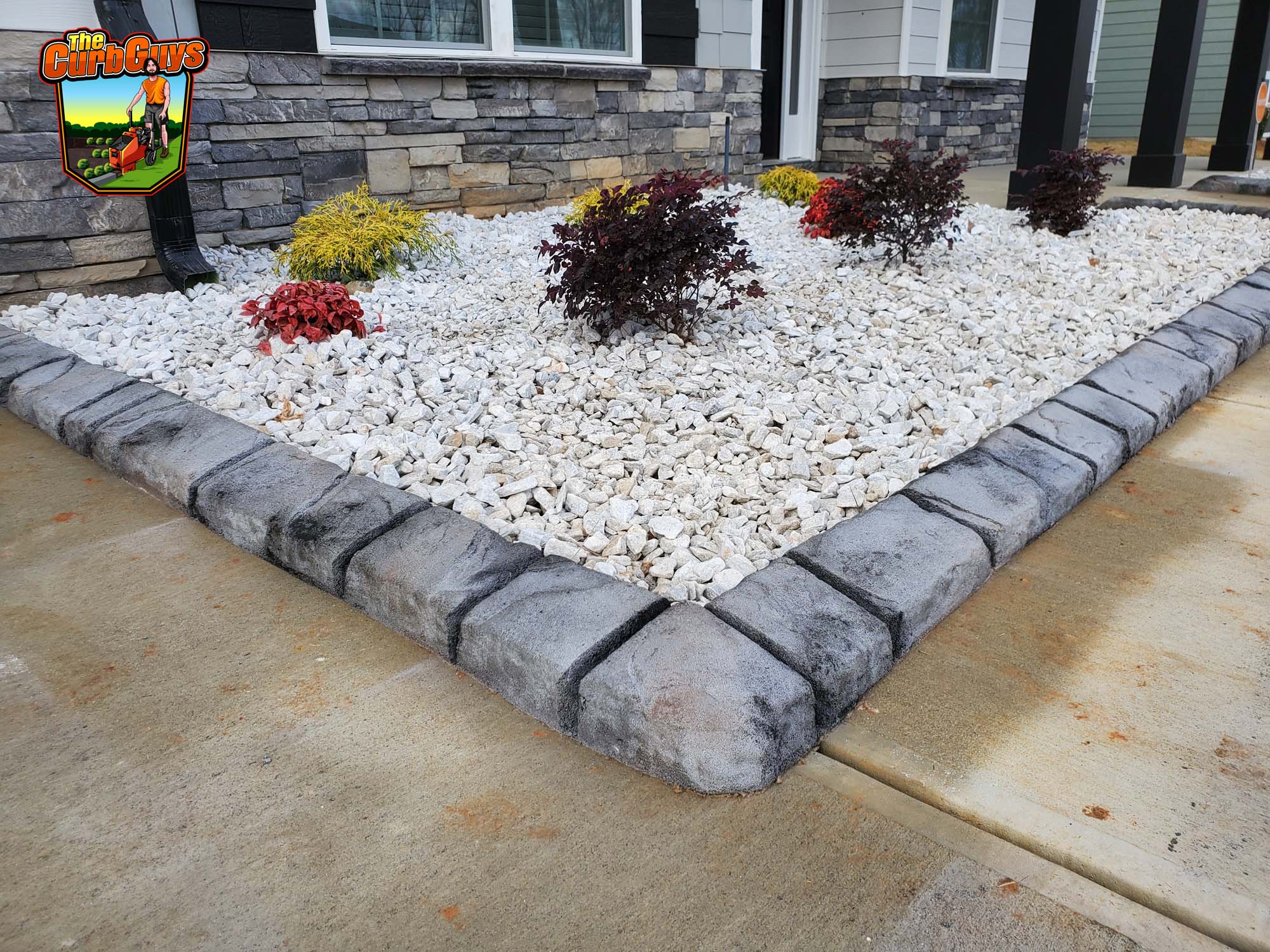 Custom Concrete Landscape Curbing | The Curb Guys