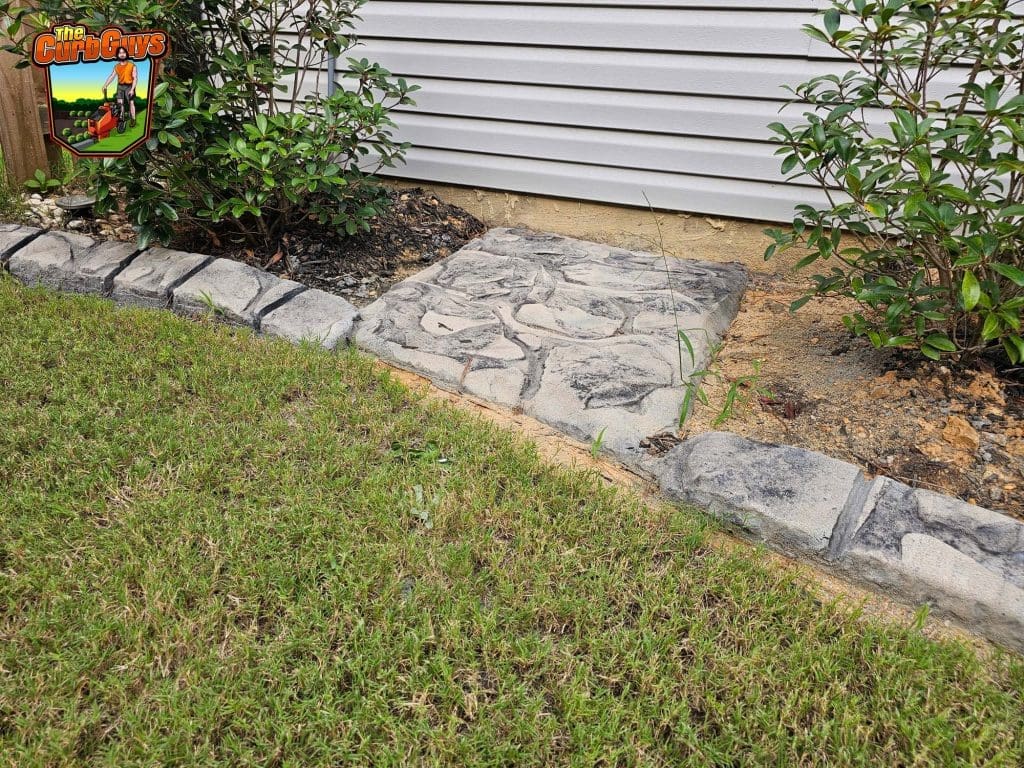 Custom Concrete Trash Can Pads | The Curb Guys